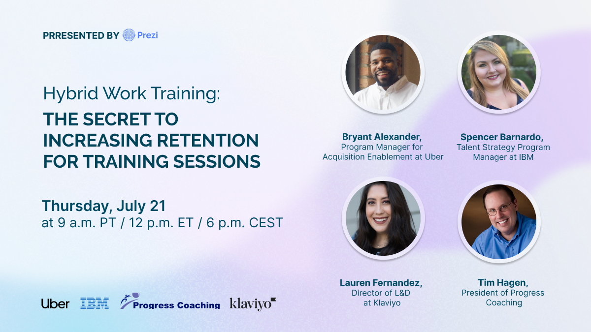 Hybrid work training: The secret to increasing retention for training ...